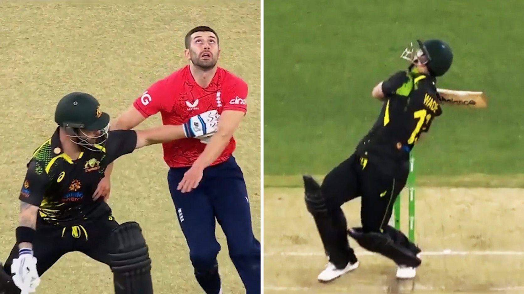 Watch: Wade, Wood in controversial collision