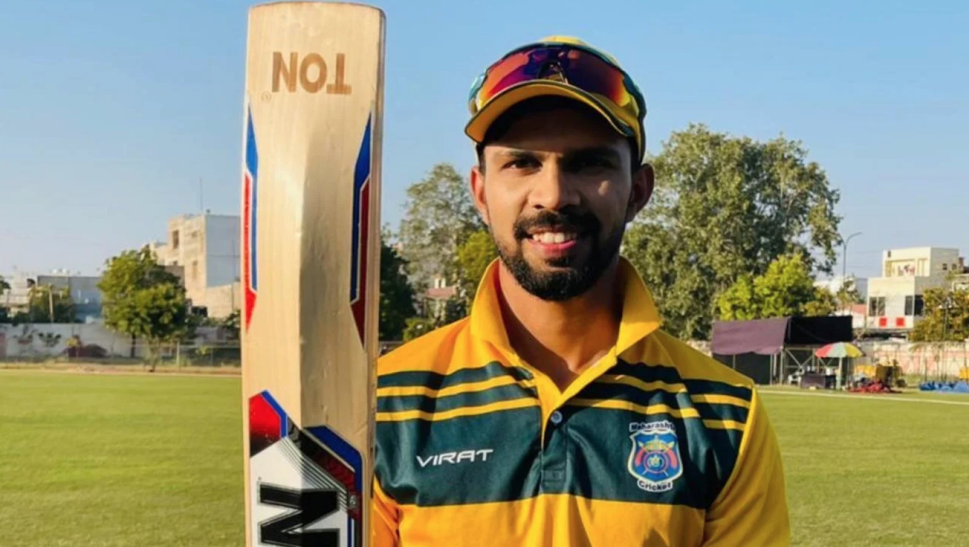 Indian batsman hits seven sixes in one over