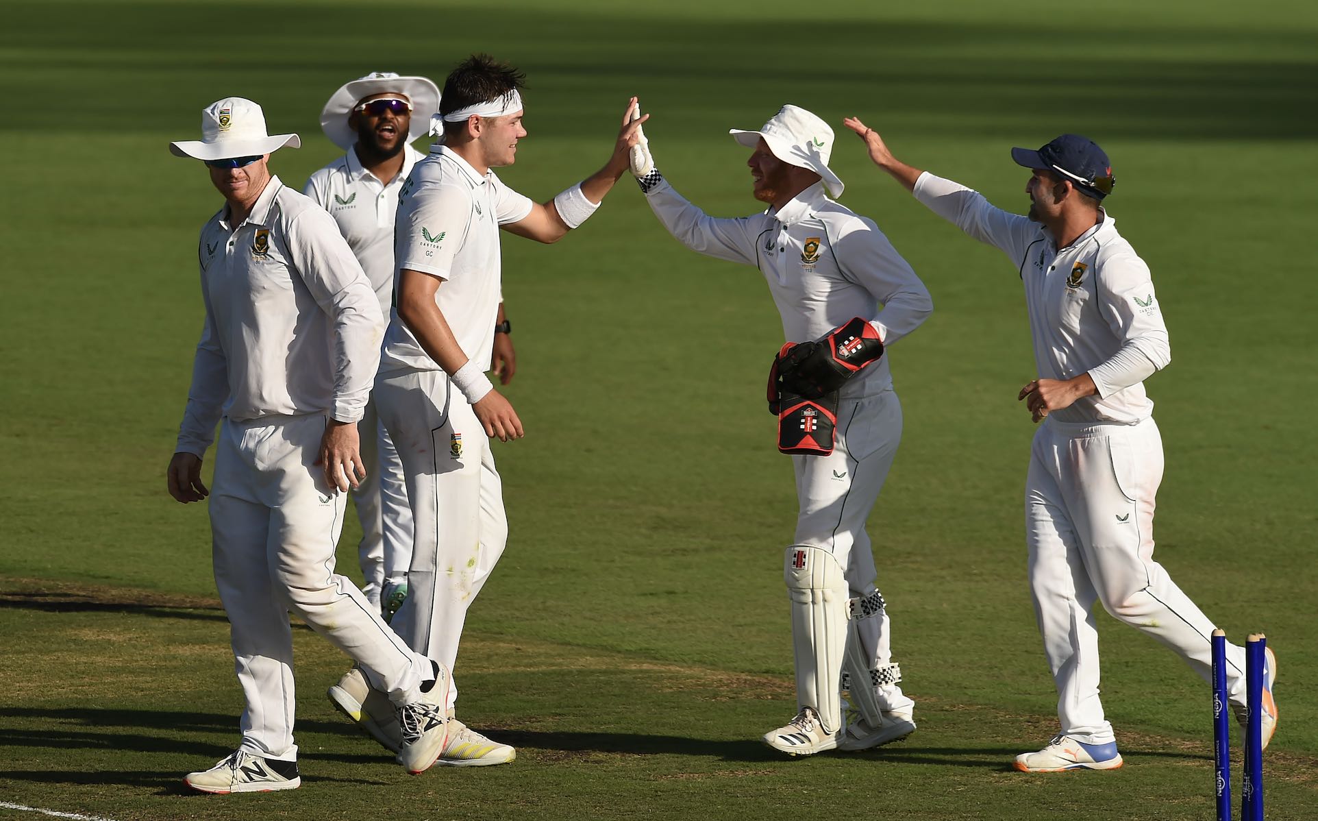 Coetzee takes hat-trick in Proteas' warm-up