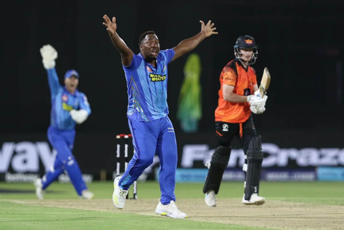 Odean Smith having a ball in SA20