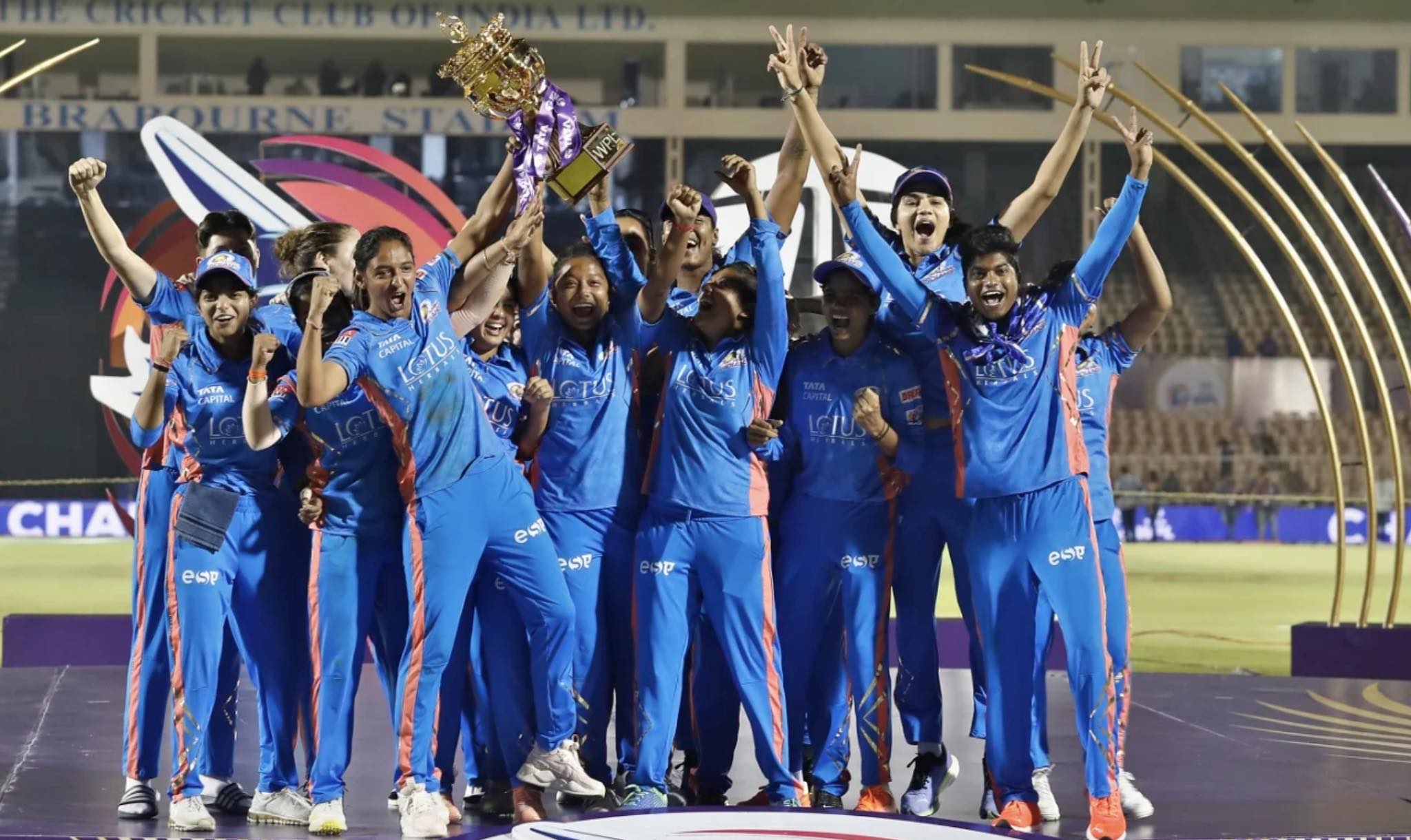 Mumbai Indians win inaugural WPL title