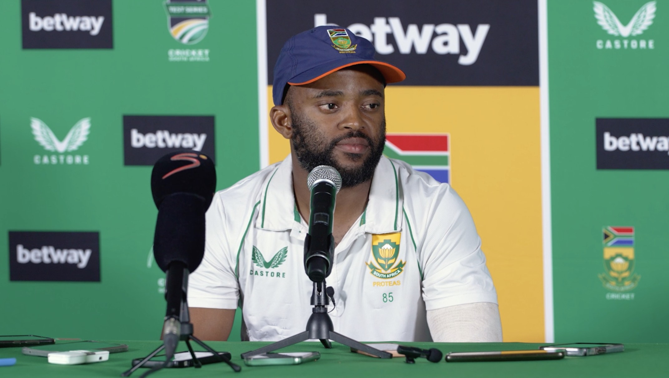 Watch: Bavuma on special century