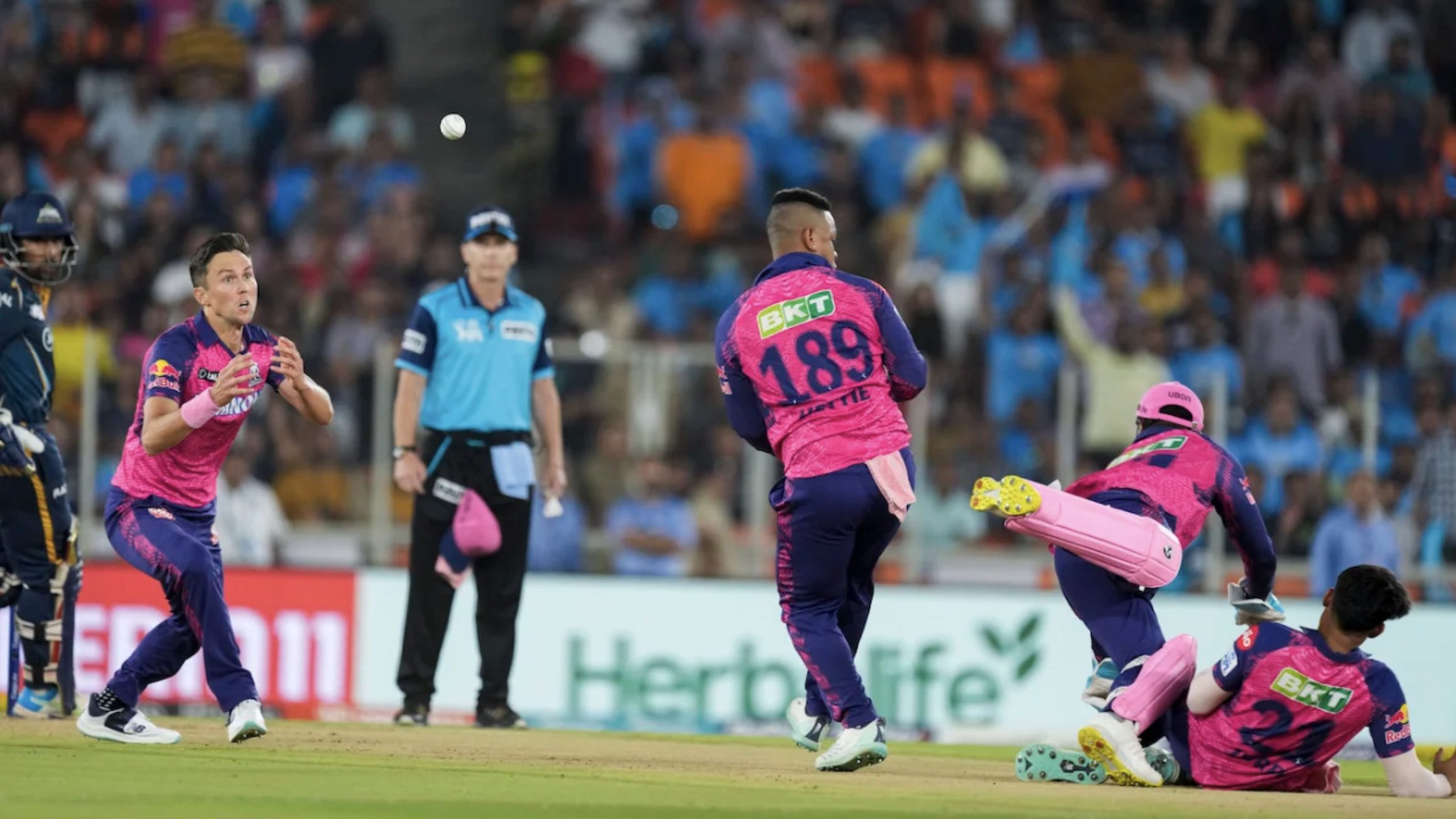Watch: Crazy caught-and-bowled in IPL