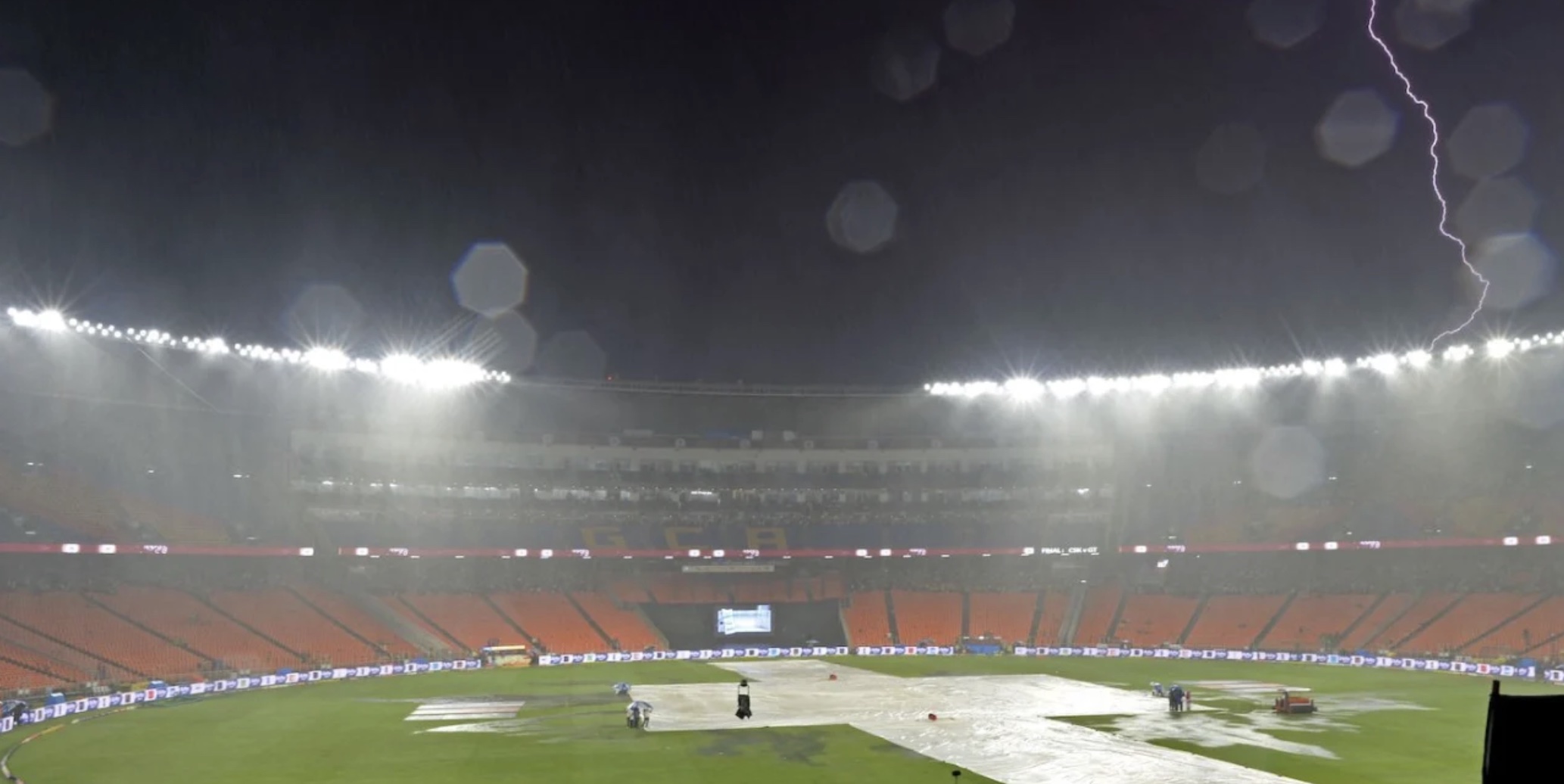 Rain forces IPL final into reserve day