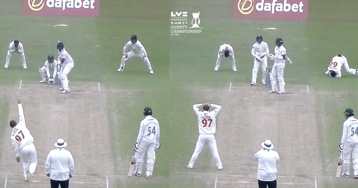 Watch: Shocking delivery from part-time bowler