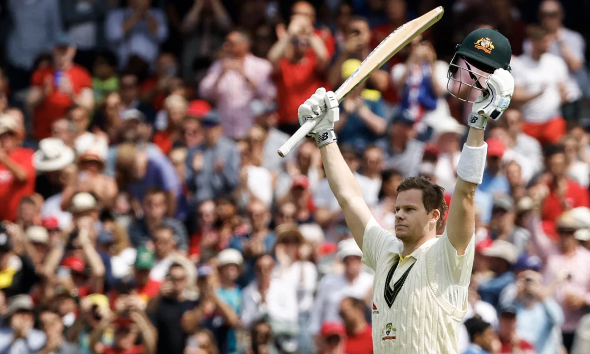 Smith gets century but England fight back