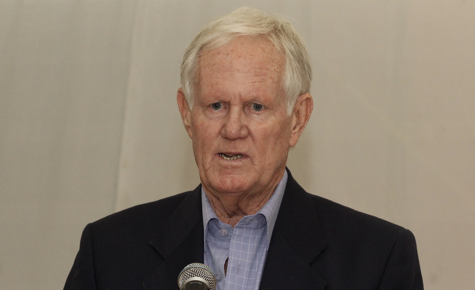 Pollock back in hospital