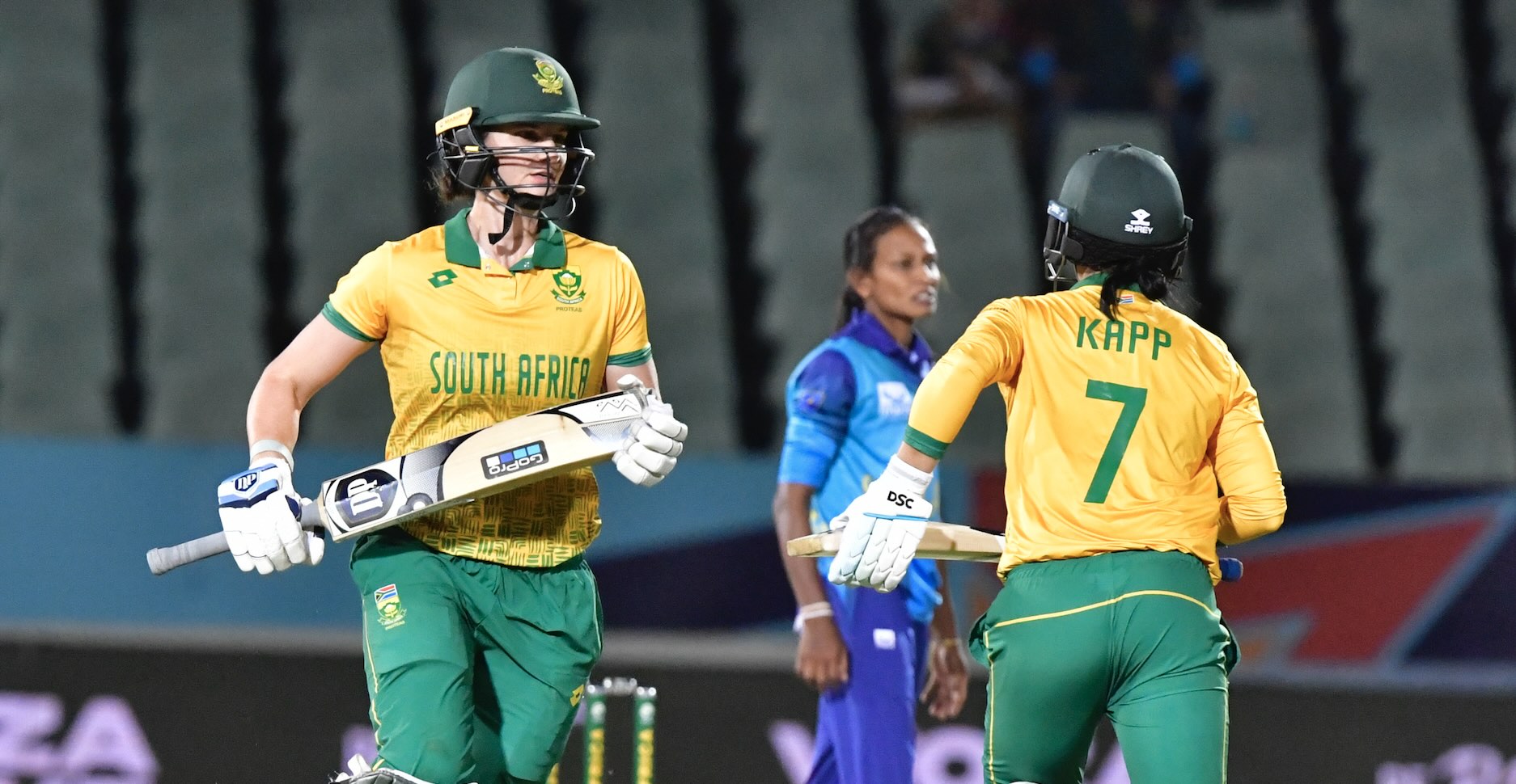 Wolvaardt, Kapp carry Proteas Women to victory