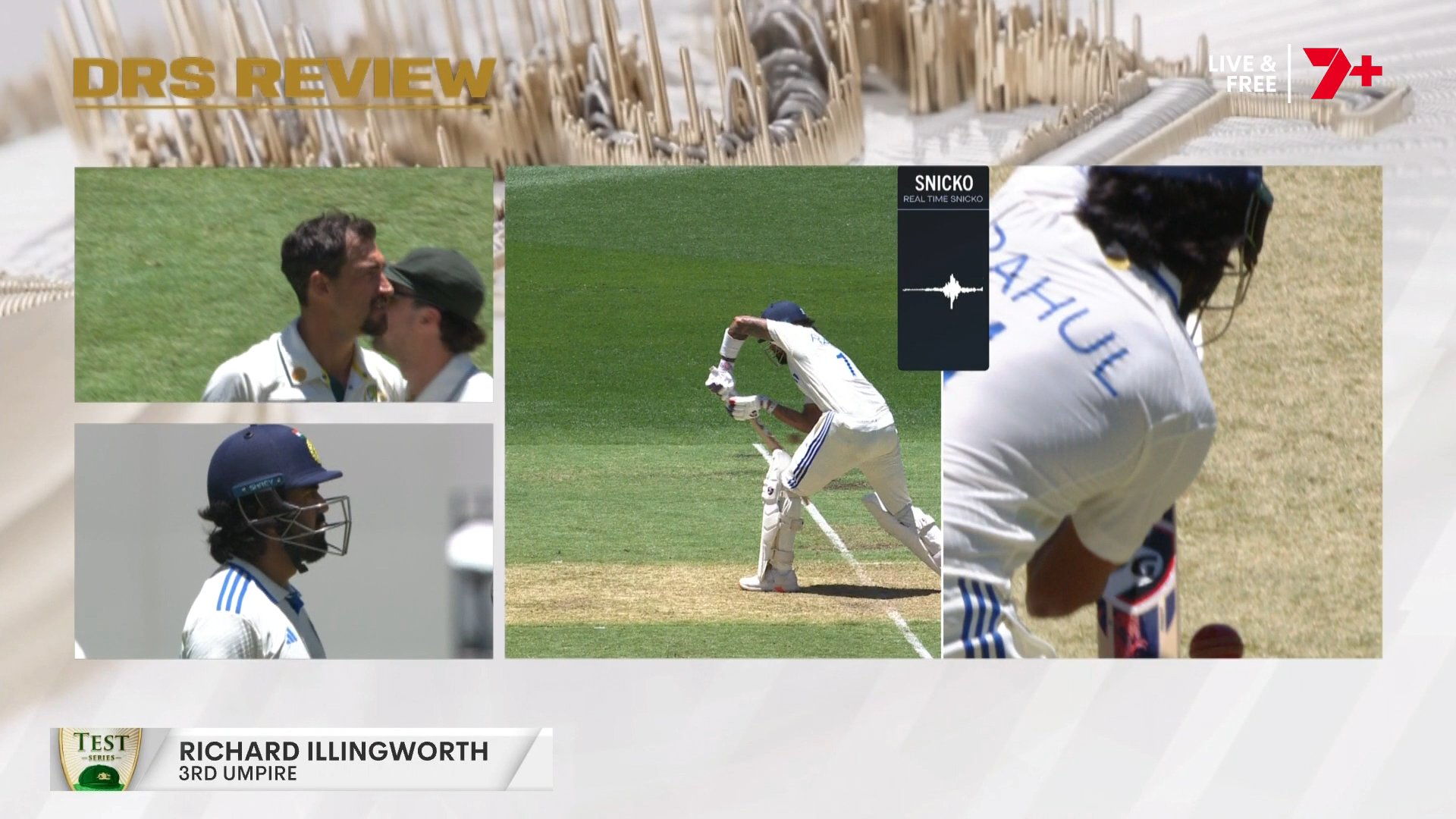 Watch: DRS controversy in Perth