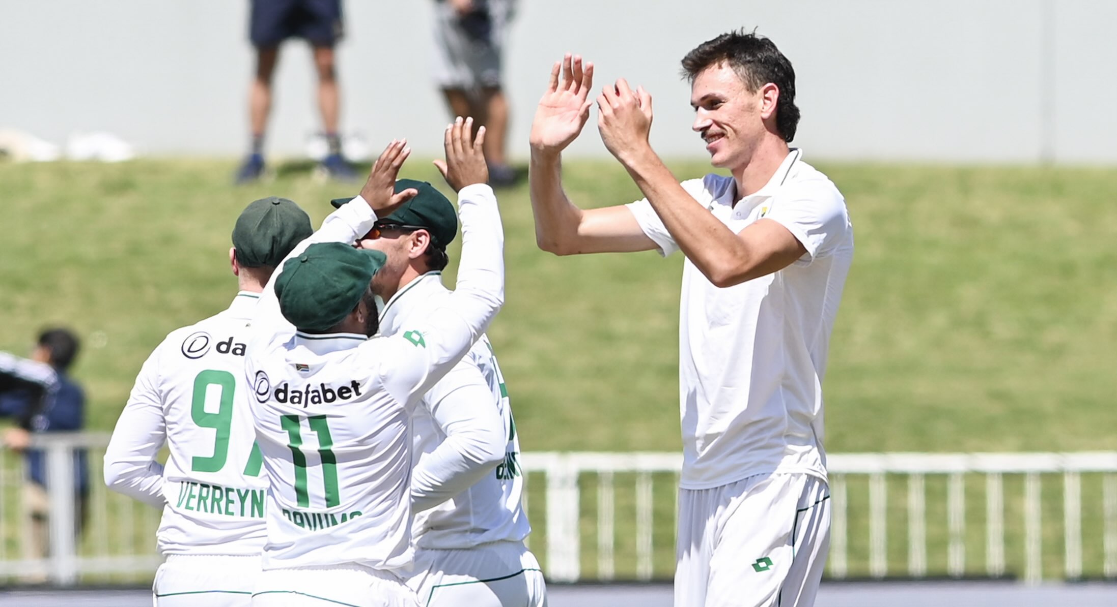 Jansen's sensational seven puts Proteas in charge