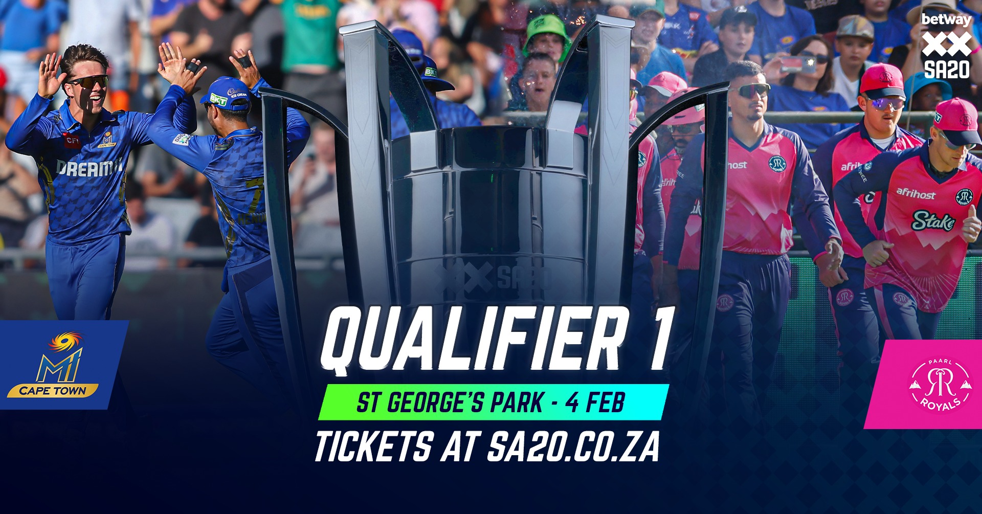 LIVE: MI Cape Town vs Paarl Royals (SA20)