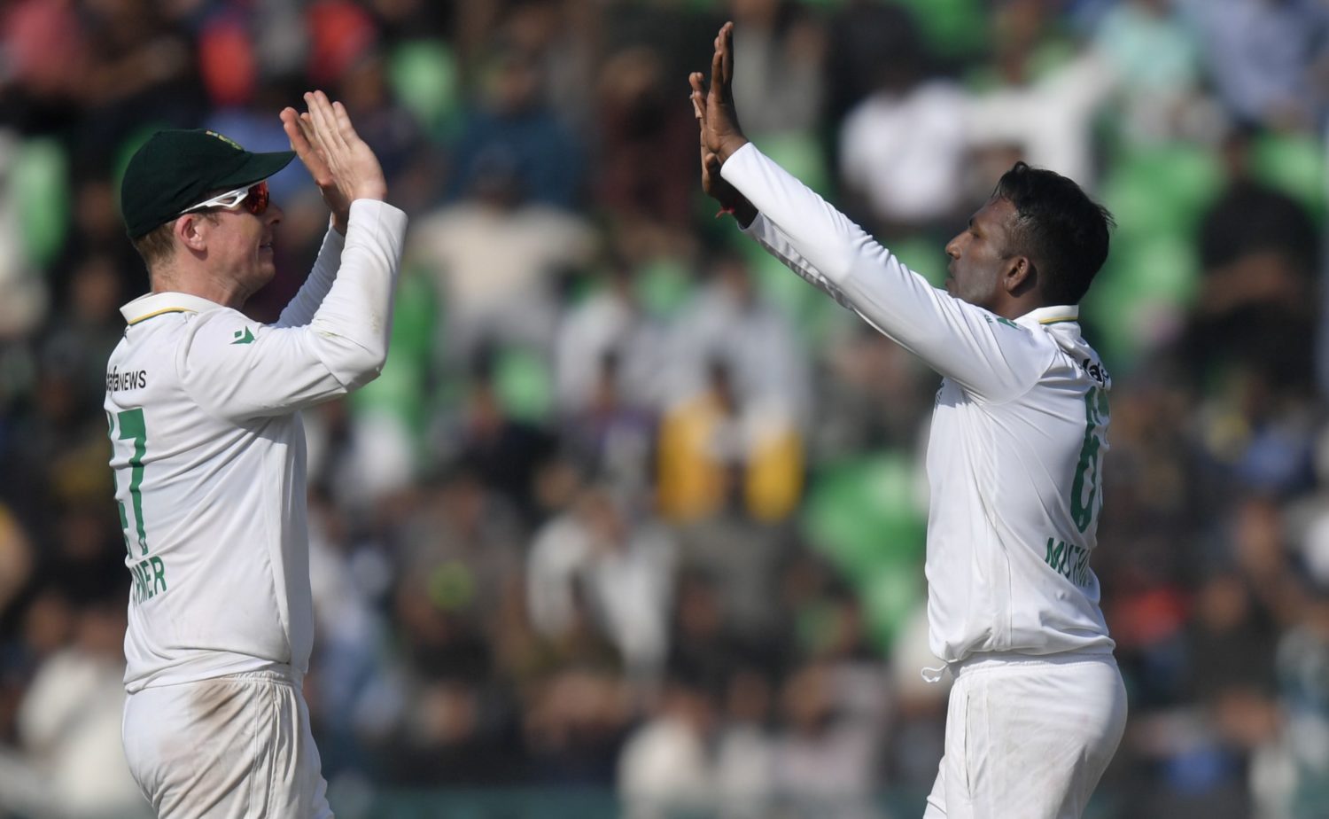 Muthusamy takes six as Pakistan collapse